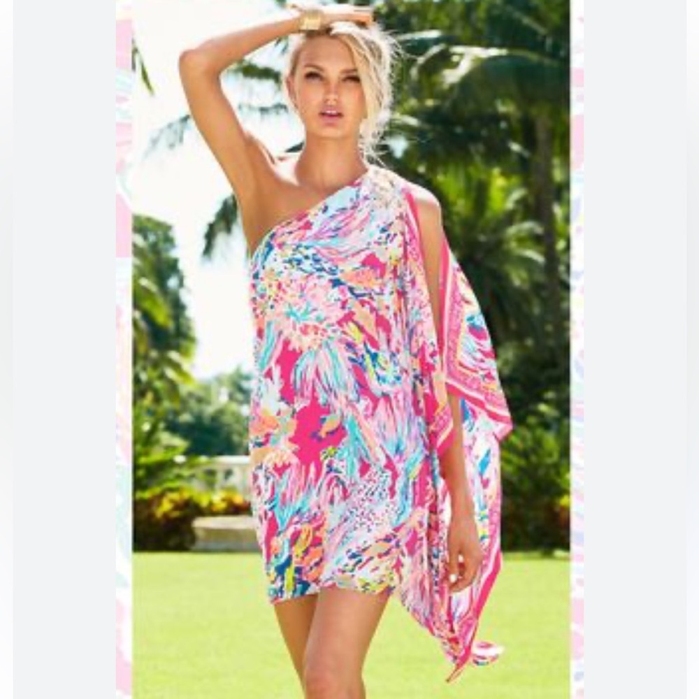 Lilly Pulitzer Marlee Dress Dragon Fruit Sequin, 12 - Gem